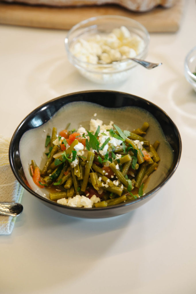 Maria’s Greek Style Braised String Beans Recipe